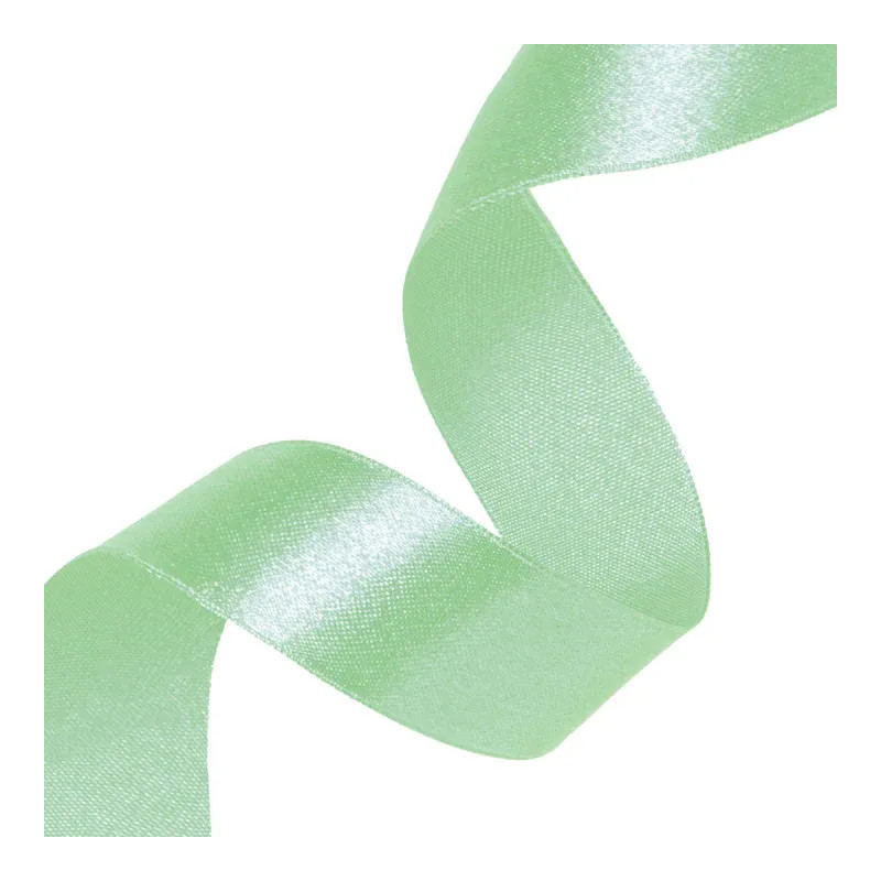 Satin ribbon mint green 50mm, 23m
