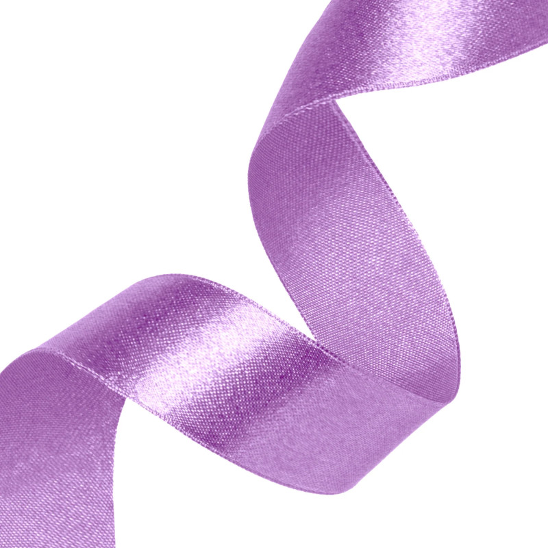 Satin ribbon lilac 50mm, 23m